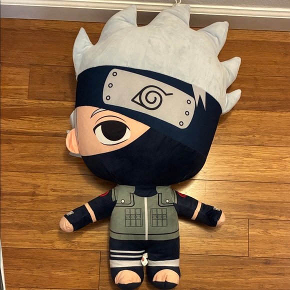 Toys | Naruto 29 Kakashi Hatake Anime Character Plush Bed Pillow Size ...